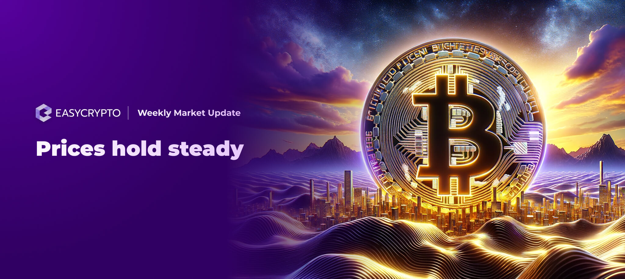 Weekly Market Update: Prices Hold Steady - Easy Crypto