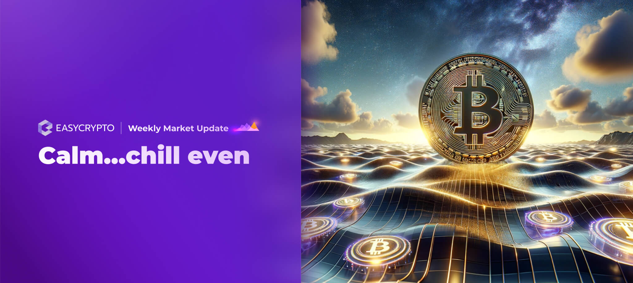 Weekly Market Update: Calm, Chill Even - Easy Crypto
