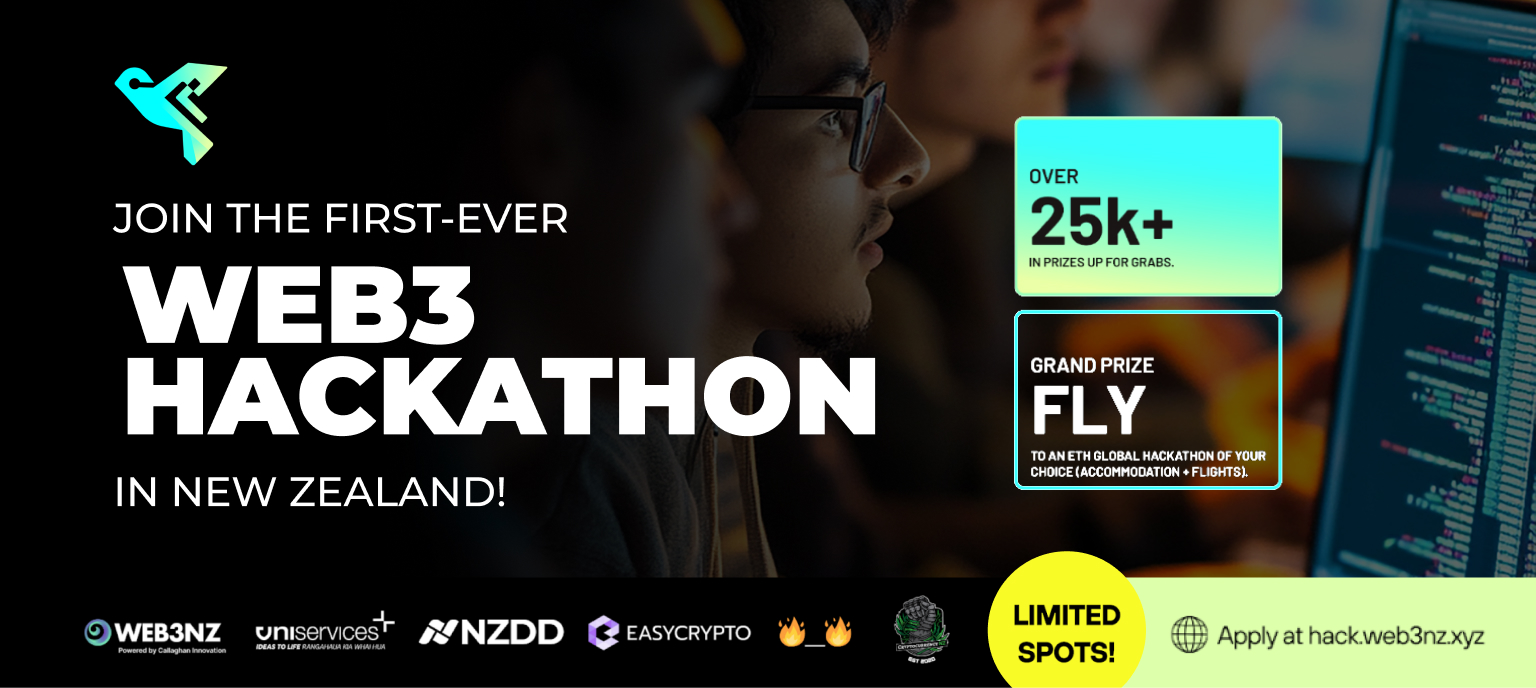 Join the First-Ever Web3 Hackathon in New Zealand! - Easy Crypto
